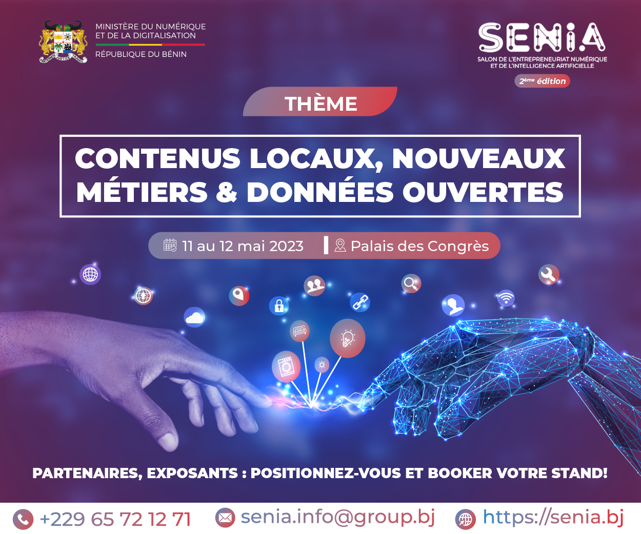 SENIA - Salon de l'Entrepreneuriat Numérique et de l'Intelligence Artificielle - Salons, foires ...